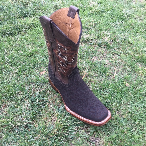 Carreta | Shoes | Mens Western Rodeo Cowboy Boots Bull Neck Leather ...